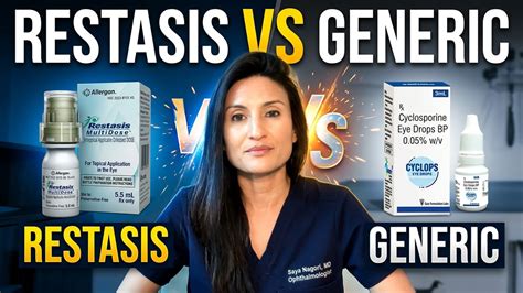 Dry Eye Restasis Eye Drops Vs Generic For Restasis Eye Doc Explains