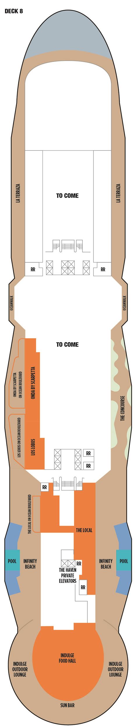 Norwegian Prima Deck Plans Planet Cruise