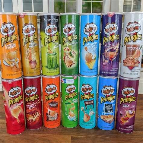 We Tried Every Single Pringles Flavor Heres How They Ranked Pringle