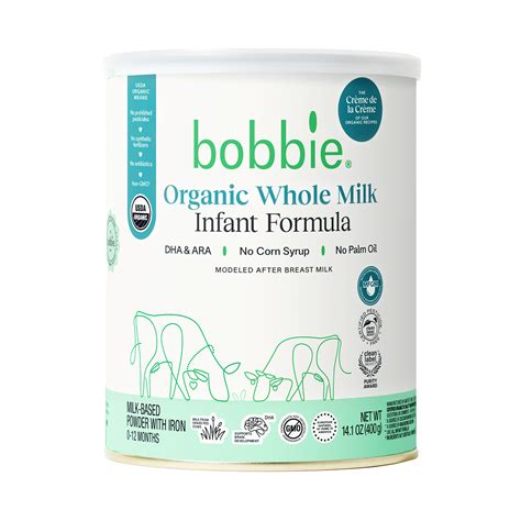 Formula Comparison Chart Bobbie