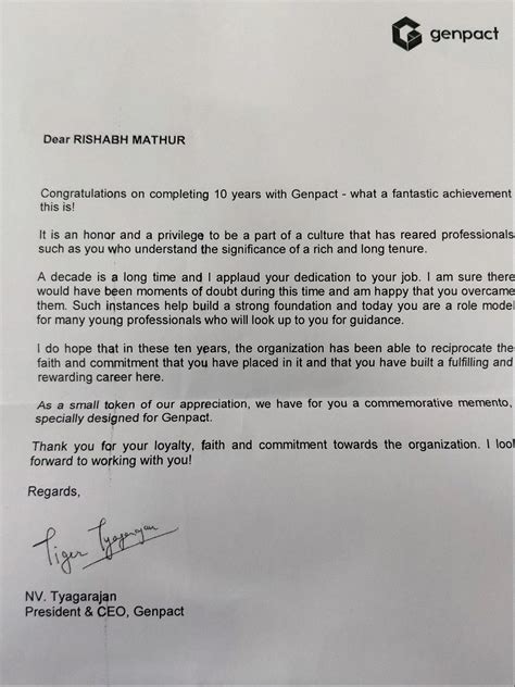 Rishabh Mathur On Linkedin Genpact