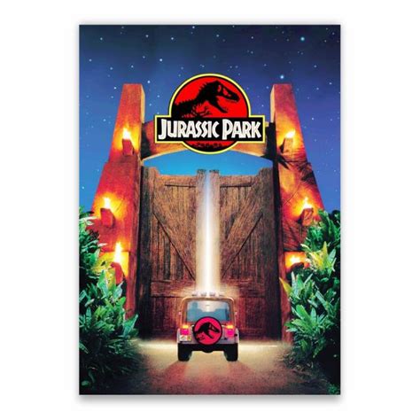Jurassic Park Entrance Poster A1 Shop Today Get It Tomorrow