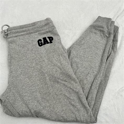 Gray Mens Gap Sweatpants Can Fit M Xl Retail Price Depop