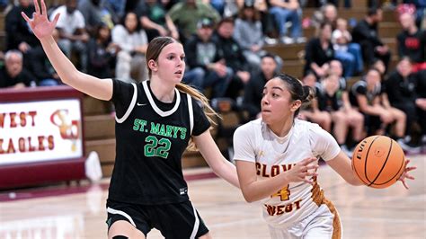 St Marys Girls Cant Hold Off Clovis West In 66 71 Basketball Loss