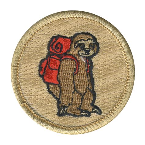 Sloth Hiking Team Patrol Patch