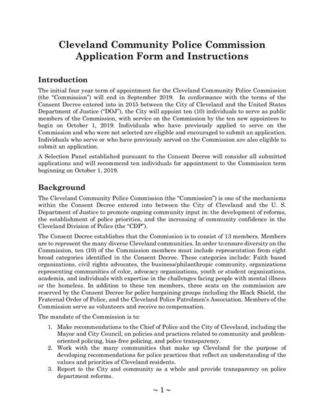 Cleveland Cpc Application Form And Instructions Fill And Sign Online With Lumin