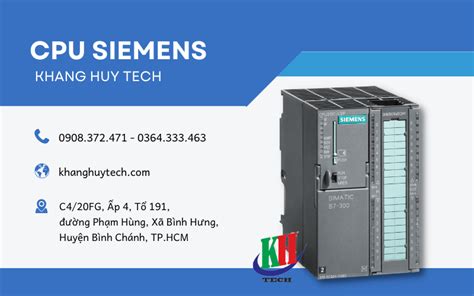 Cpu Siemens Trái Tim Của Bộ điều Khiển Lập Trình Logic Plc