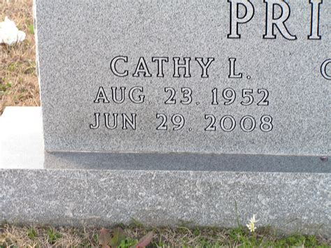 Cathy Loy Atchley Pride 1952 2008 Find A Grave Memorial