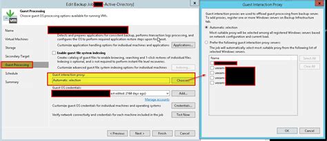 Best Practise Guest Processing Between Vlans Veeam Community Resource Hub
