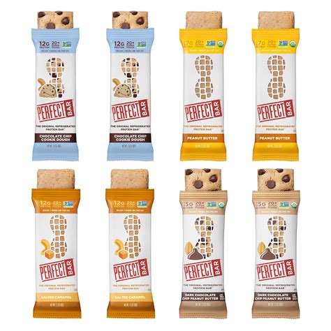 Perfect Bar Best Sellers Variety Pack Protein Bars High
