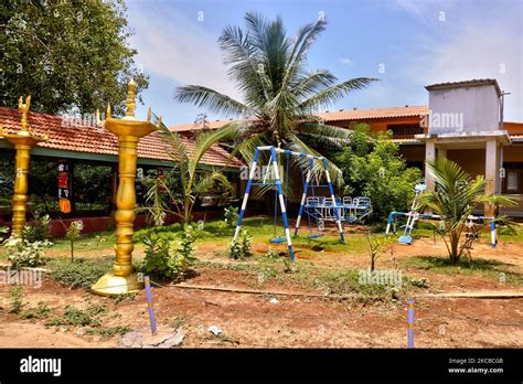 Small Playground Outside The Keerimalai Kassi Wisvanathar Temple In
