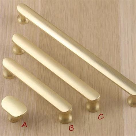 Leaf Brass Knob Kitchen Cabinet Knob Drawer Knob Etsy