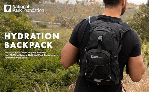 National Park Foundation 18l Hydration Backpack With 2 Liter Hydro Water Bladder