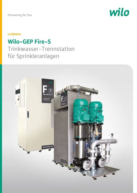 Prospekte und Dokumentationen | Wilo Industriesysteme