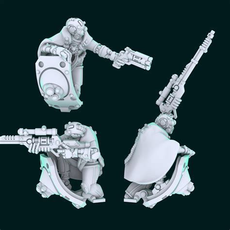 3d Printable Mars Cult Iron Stryder By Orac