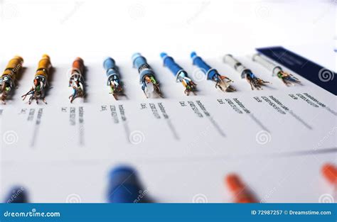 Types Of Data Cable Stock Image Image Of Craft Connection 72987257