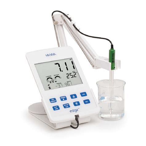 Hanna White Edge Ph Meter With Ph Probe Hi 11310 Mrs Scientific