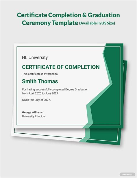 Editable Completion Certificate Templates In Word To Download
