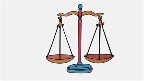 Balance Scale Drawing