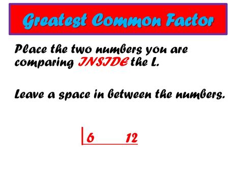 Ppt Greatest Common Factor Gcf And Least Common Multiple Lcm Powerpoint Presentation Id