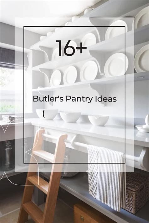 16 Butlers Pantry Ideas Functional Storage Spaces [video] [video] In 2024 Pantry