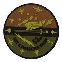 53 Teg Custom Patches 53d Test And Evaluation Group Patches