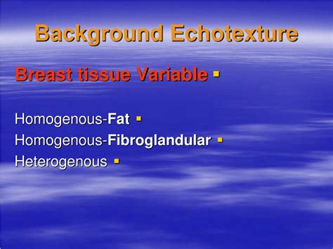 Ppt Breast Sonography Powerpoint Presentation Free Download Id1189900