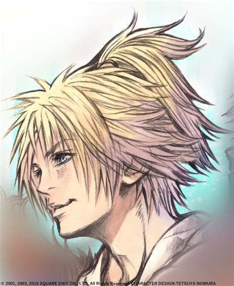 Tetsuya Nomura Draws New Tidus Art In Commemoration Of Final Fantasy X