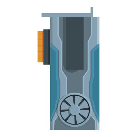 premium vector pc gpu card icon cartoon of pc gpu card vector icon
