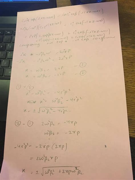 Partial Differential Equations Trial Solution For Modulational