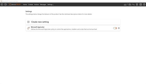 Microsoft Applocker Management Devicetrust