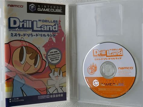 Mr Driller Drill Land Gc Namco Nintendo Gamecube From Japan