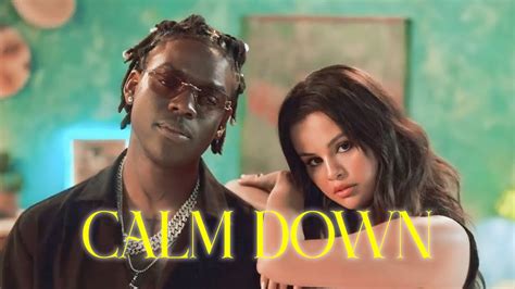 Baby Calm Down (FULL VIDEO SONG) | Selena Gomez & Rema Official Music Video 2023 - YouTube