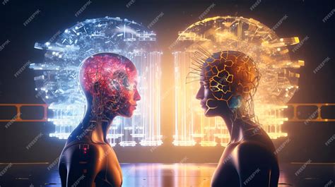Premium Ai Image Brain To Brain Communication Telepathy Through Technology