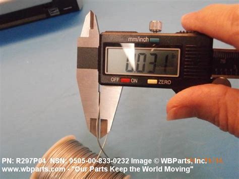 9505 00 833 0232 Nonelectrical Wire Wbparts