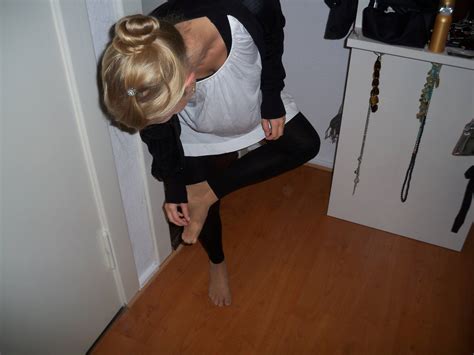 Candid Nylon Feet