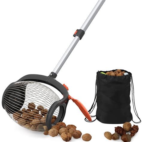 Nut Collector Dropship Nut Gatherer Walnut Picker Upper Roller And