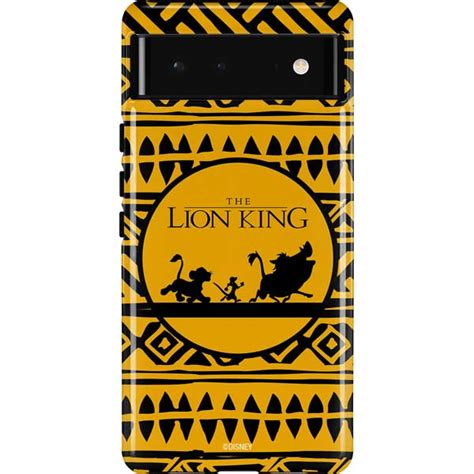 Disney The Lion King Simba Timon And Pumba Tribal Print Pixel Cases