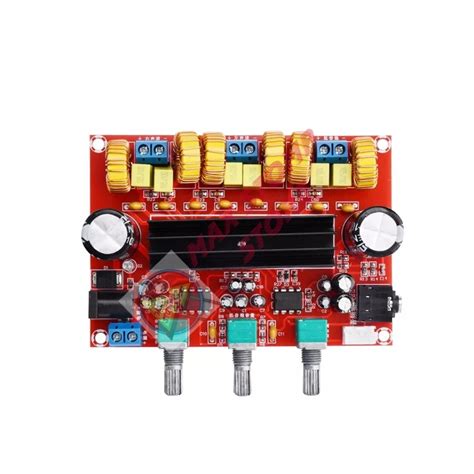Jual Modul Amplifier 21 Stereo Subwoofer 3316d2 Treble Bass 100watt Shopee Indonesia