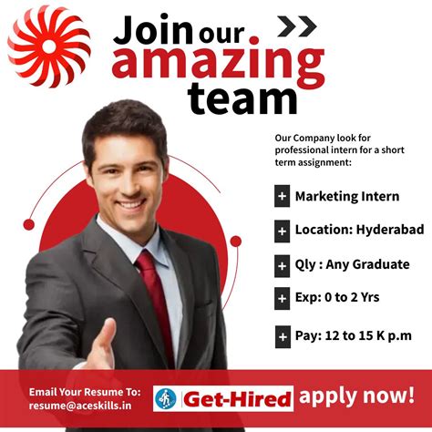 Looking For Interns For A Short Term Assignment In Marketing In An