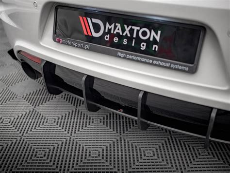Street Pro Rear Diffuser Volkswagen Scirocco R Mk 3 Maxton Design Uk