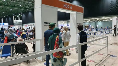 Pusat Pemberian Vaksin Ppv Mega Di Pusat Konvensyen Dan Pameran Antarabangsa Mines Miecc