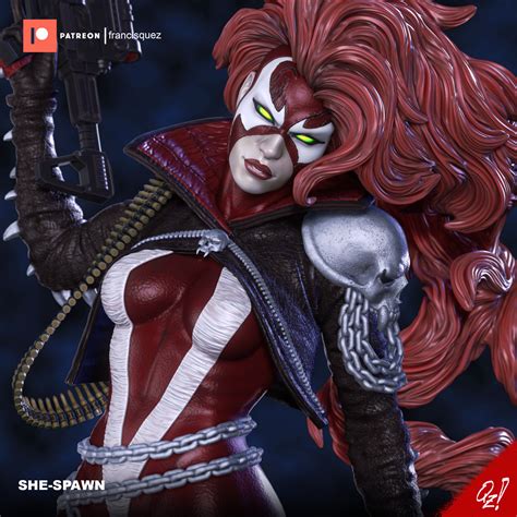 Artstation She Spawn Project
