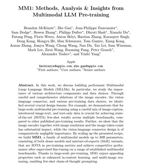 蘋果研發突破：全新多模態 Ai模型 Mlm1 將顛覆圖文識別技術 蘋果 99