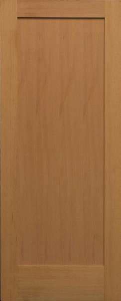 Vertical Grain Douglas Fir Interior Doors 1 Panel Modern Baseboard