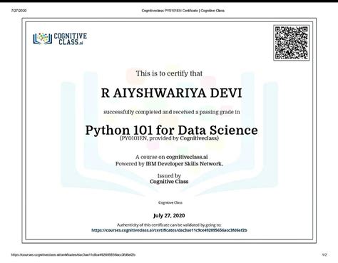 aiyshwariya devi r on linkedin completed python for data science