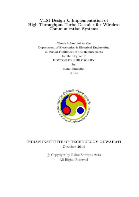 pdf vlsi design and implementation of high throughput turbo faculty