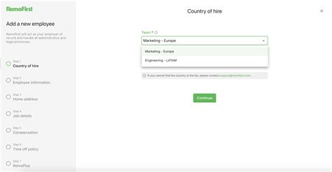 How To Assign Or Edit A Team For An Employee Remofirst