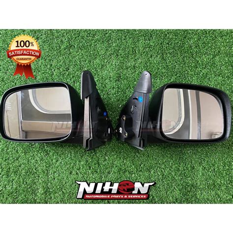 Isuzu Dmax Black Electric Power Mirror D Max 2002 2011 Year Model Made In Taiwan Shopee