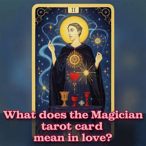 What Does The Magician Tarot Card Mean In Love Astroideal